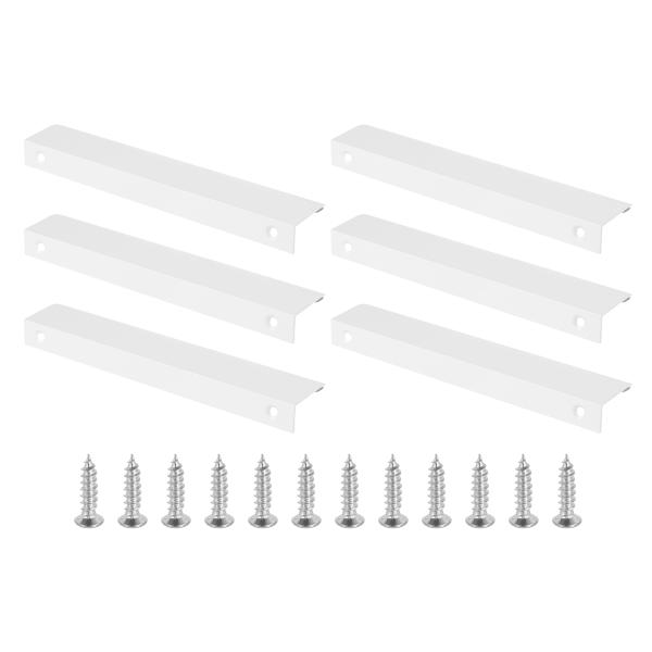 【本商品は海外出荷】お届けは通常20-30日を頂いております。カラー：ホワイト；素材：アルミニウム合金；サイズ：15x3.8x1.5cm/5.91x1.5x0.59"(L*W*H)；アパーチャ：128mm/5.04"；梱包リスト：エッジプル...