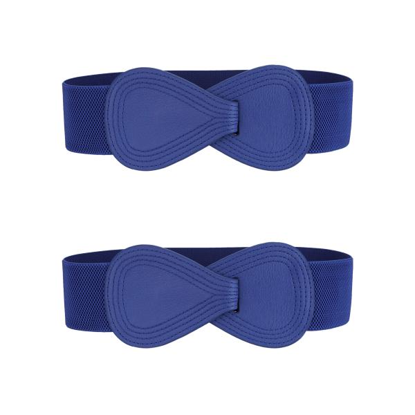 【本商品は海外出荷】お届けは通常20-30日を頂いております。素材: フェイクレザーとゴムバンド、細かいエッジステッチが施されており、柔らかく着心地が良いです。 2個、同じ色、同じサイズ、毎日の服装に簡単に合わせられます。色: 白、黄、ホッ...