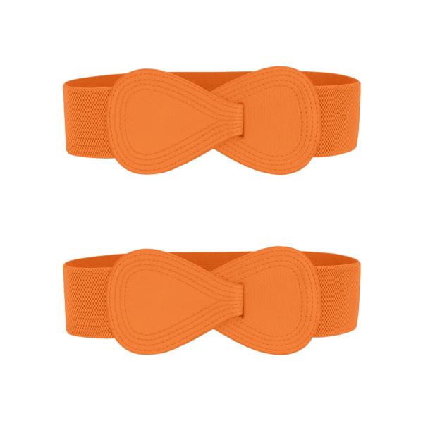 【本商品は海外出荷】お届けは通常20-30日を頂いております。素材: フェイクレザーとゴムバンド、細かいエッジステッチが施されており、柔らかく着心地が良いです。 2個、同じ色、同じサイズ、毎日の服装に簡単に合わせられます。色: 白、黄、ホッ...