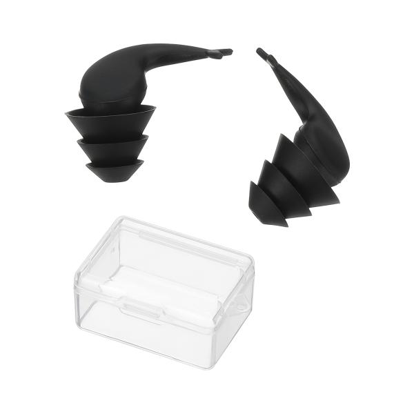 【本商品は海外出荷】お届けは通常20-30日を頂いております。水泳用イヤープラグ サイズ：3.2 x 1.8cm；素材：快適なシリコン；パッキングリスト：スイミングイヤープラグ2個、収納ケース1個利点：柔らかいシリコンから作られた水泳用イヤ...