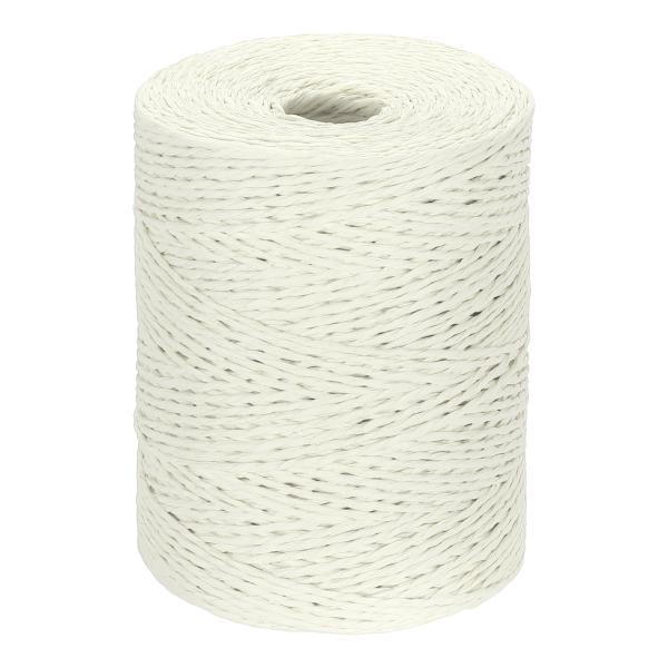 【本商品は海外出荷】お届けは通常20-30日を頂いております。カラー：ホワイト；素材：コッ トン、ペーパー；長さ：328ヤード x 3.74"（縦x横）；直径：75mm / 2.95"；パッキングリスト：1巻き x ラフィア綿リボン利点：ラ...