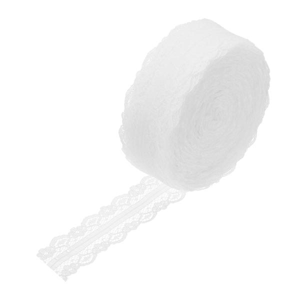 【本商品は海外出荷】お届けは通常20-30日を頂いております。素材：ポリエステルシルク、サイズ：27 × 2.7 cm / 10.63" x 1.06"（縦×横）、カラー：ホワイト、梱包リスト：1 × レースリボン利点：レースリボンは耐久性...