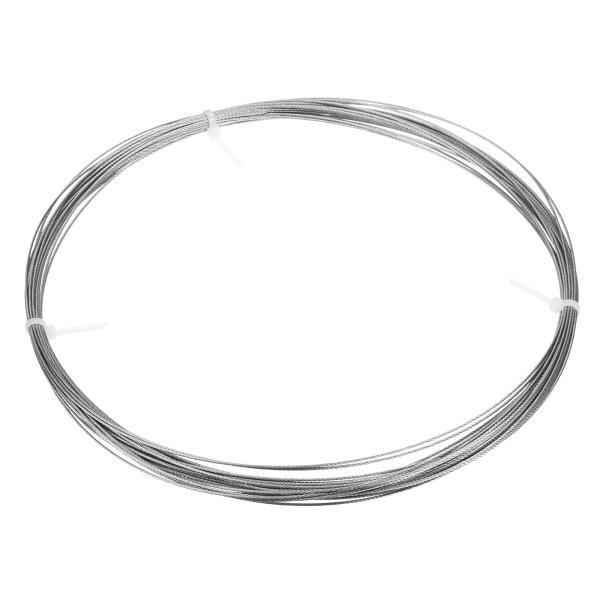 【本商品は海外出荷】お届けは通常20-30日を頂いております。サイズ-ケーブル直径: 1mm、タイプ: 7x7ストランド、総長: 15M / 50ft。このステンレス鋼ワイヤーロープは柔軟な構造で、さまざまなサイズに簡単にカットでき、ニーズ...