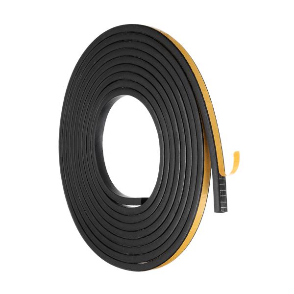 【本商品は海外出荷】お届けは通常20-30日を頂いております。サイズ - 5m / 16.5ft 長さ、7x4mm / 7/25"x1/6"(W*T)。使いやすく、まず表面をきれいにし、保護裏地を剥がし、ストリップをドアに貼り付け、最後に余...