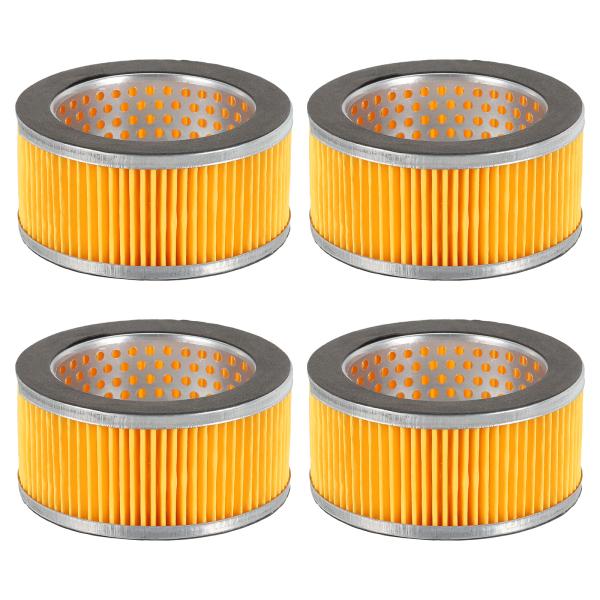 【本商品は海外出荷】お届けは通常20-30日を頂いております。仕様:エアコンプレッサーフィルター4個セット外径106mm(4.2インチ)内径75mm(3インチ)高さ51mm(2インチ)日常使用や交換ニーズに十分な数量です耐久性材質:紙材質+...