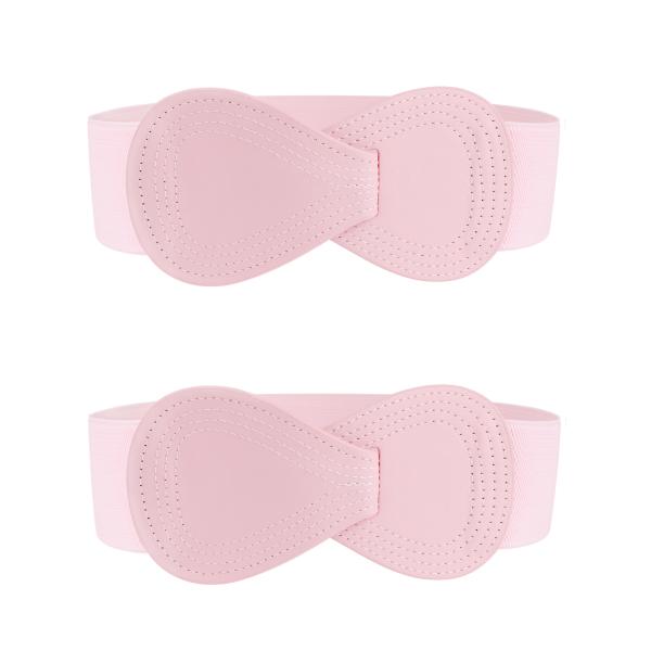 【本商品は海外出荷】お届けは通常20-30日を頂いております。素材: フェイクレザーとゴムバンド、細かいエッジステッチが施されており、柔らかく着心地が良いです。 2個、同じ色、同じサイズ、毎日の服装に簡単に合わせられます。色: 白、黄、ホッ...