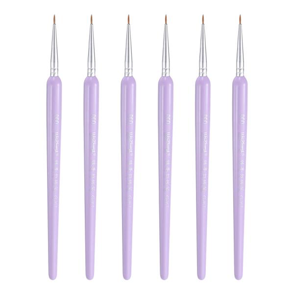 【本商品は海外出荷】お届けは通常20-30日を頂いております。サイズ-6mm(000#)毛長さ、176mm 全長。ハンドルはプラスチック製で、握りやすい形状に設計されており、ペンを持っているときに快適で安全に感じます。素材-ブ ラシの先端は...