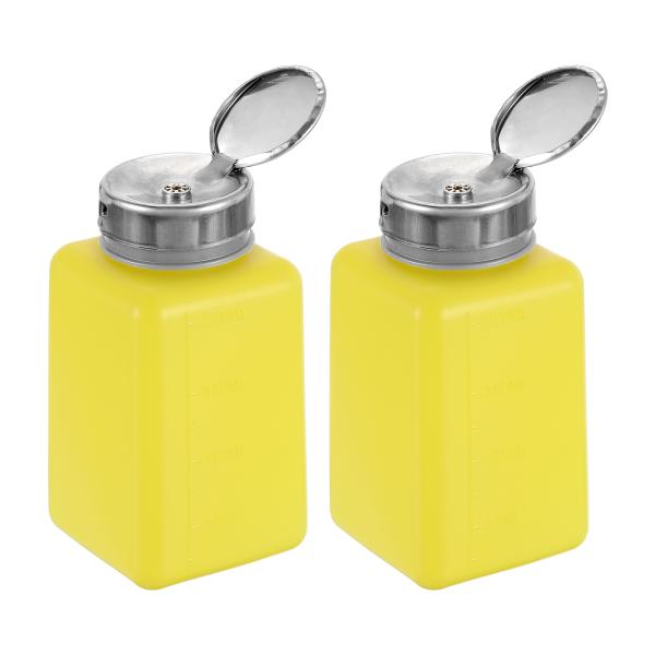 【本商品は海外出荷】お届けは通常20-30日を頂いております。サイズ - 200ml/6.8ozのアルコールディスペンサー（100x50mm/3.94"x1.97"(L*W)）は小さく、使いやすく持ち運びが簡単で、ボトルには液体溶剤の量を制...