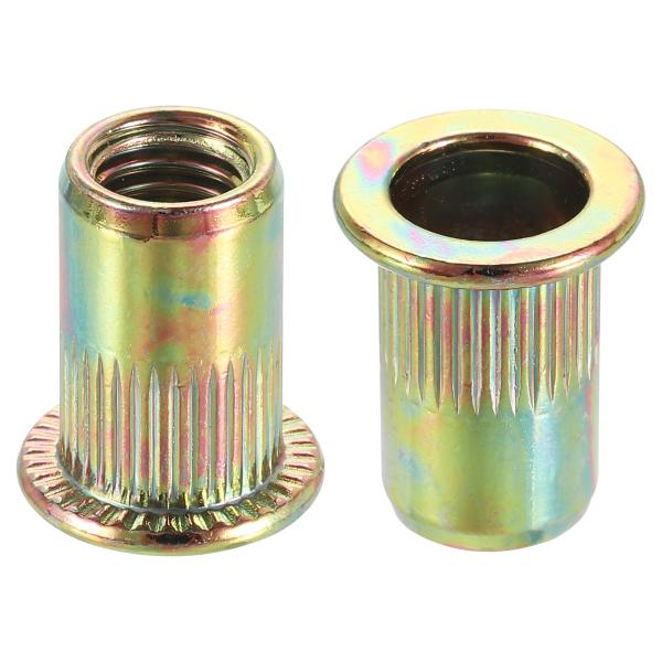 【本商品は海外出荷】お届けは通常20-30日を頂いております。材料：炭素鋼；仕上げ：イエロージンクメッキ。スレッドサイズ：M8 x 1.25mmグリ ップ範囲：1.0mm-3.5mmドリル穴サイズ：11mm / 0.43インチパッケージ内容...