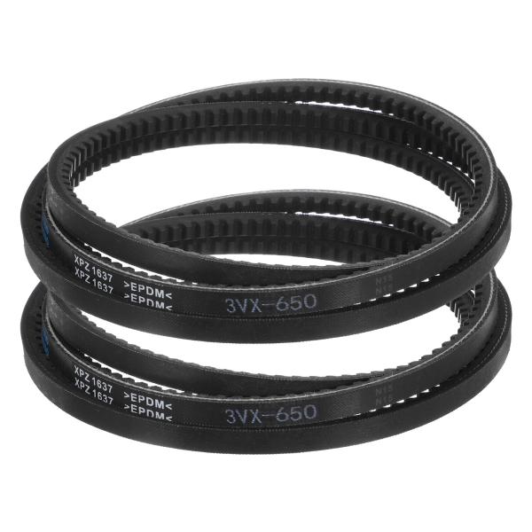 【本商品は海外出荷】お届けは通常20-30日を頂いております。サイズ - 3VX650コグVベルト、65"（1651mm）外周長x0.38"（9.7mm）幅x0.315"（8mm）厚さ。ゴムベルト - 剛性ポリウレタン製の引張りコードがゴム...