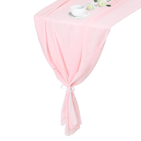 【本商品は海外出荷】お届けは通常20-30日を頂いております。質の高い素材: シフォン生地で作られたこのテーブルランナーは、繊細で軽やかな質感を持ち、テーブルセッティングの見た目を効果的に引き立てる優雅な流れを生み出します。優雅なデザイン:...