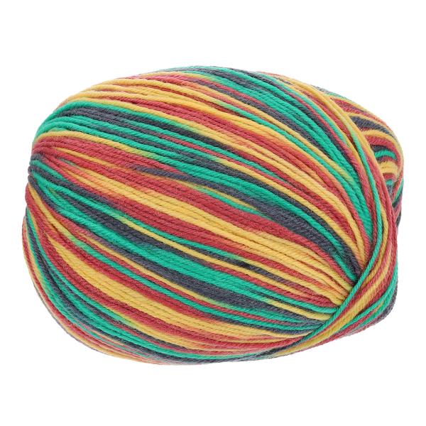 【本商品は海外出荷】お届けは通常20-30日を頂いております。[パッケージ&amp;サイズ] 素材: 100%純粋なウール; カラー： イエロー/レッド/緑; 重量: 100g/3.52oz; 長さ: 280m/306yds; 直径: 2m...