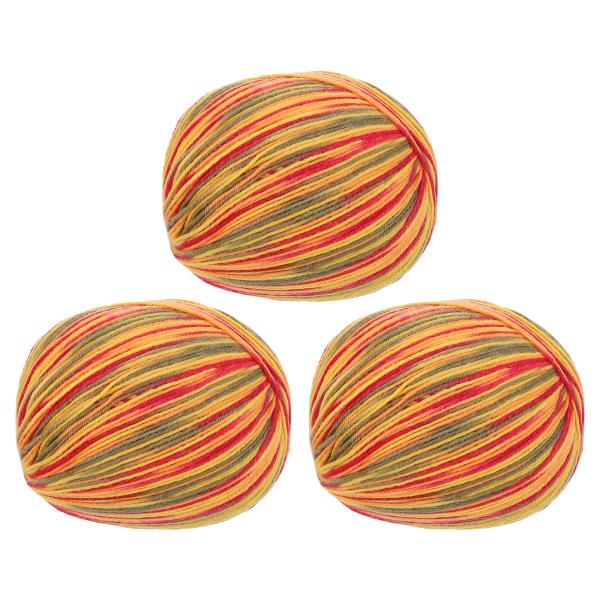 【本商品は海外出荷】お届けは通常20-30日を頂いております。[パッケージ&amp;サイズ] 素材: 100%純粋なウール; カラー： レッド/イエロー/ベージュ; 重量: 100g/3.52oz; 長さ: 280m/306yds; 直径:...