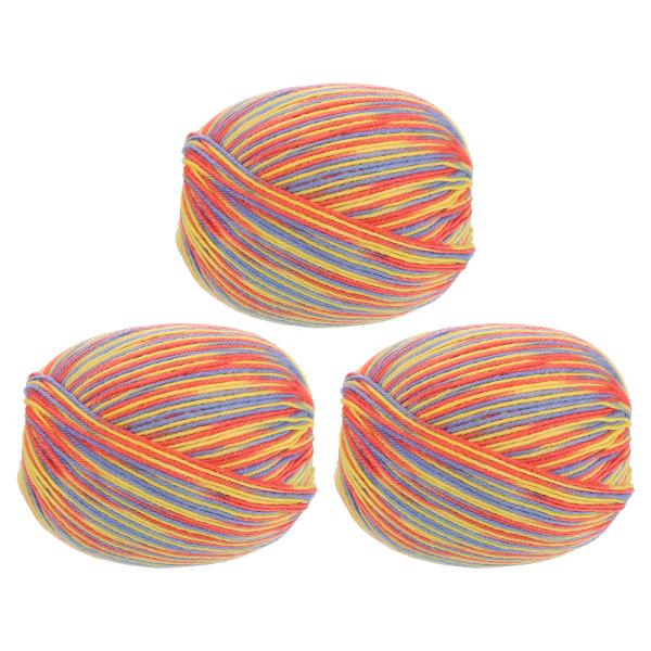 【本商品は海外出荷】お届けは通常20-30日を頂いております。[パッケージ&amp;サイズ] 素材: 100%純粋なウール; カラー： レッド/イエロー/ブルー; 重量: 100g/3.52oz; 長さ: 280m/306yds; 直径: ...