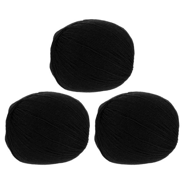 【本商品は海外出荷】お届けは通常20-30日を頂いております。[パッケージ&amp;サイズ] 素材: 100%純粋なウール; カラー： 黒; 重さ: 100g/3.52oz; 長さ: 280m/306yds; 直径: 2mm/0.08"; ...