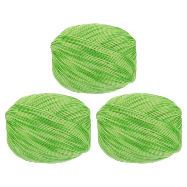 【本商品は海外出荷】お届けは通常20-30日を頂いております。[パッケージ&amp;サイズ] 素材: 100%純粋なウール; カラー： 緑グラデーション; 重量: 100g/3.52oz; 長さ: 280m/306yds; 直径: 2mm/...