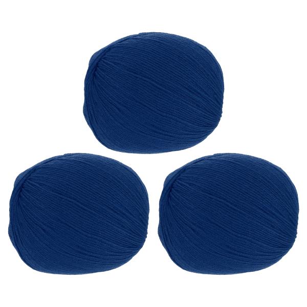 【本商品は海外出荷】お届けは通常20-30日を頂いております。[パッケージ&amp;サイズ] 素材: 100%純粋なウール; カラー： ダークブルー; 重さ: 100g/3.52oz; 長さ: 280m/306yds; 直径: 2mm/0....