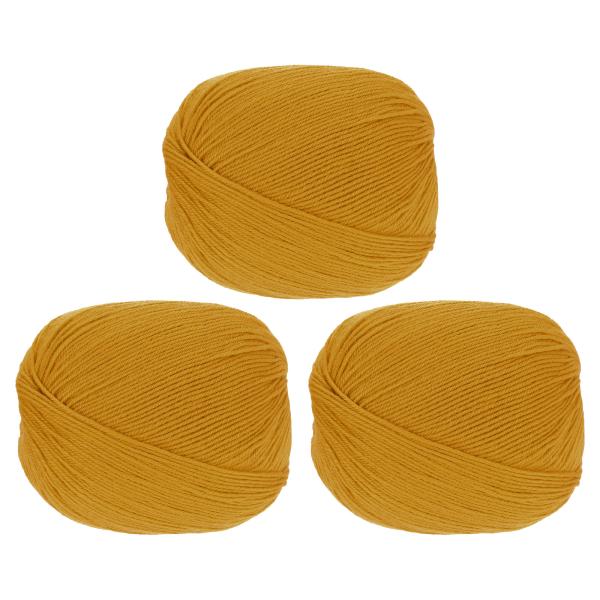 【本商品は海外出荷】お届けは通常20-30日を頂いております。[パッケージ&amp;サイズ] 素材: 100%純粋なウール; カラー： ダークイエロー; 重さ: 100g/3.52oz; 長さ: 280m/306yds; 直径: 2mm/0...