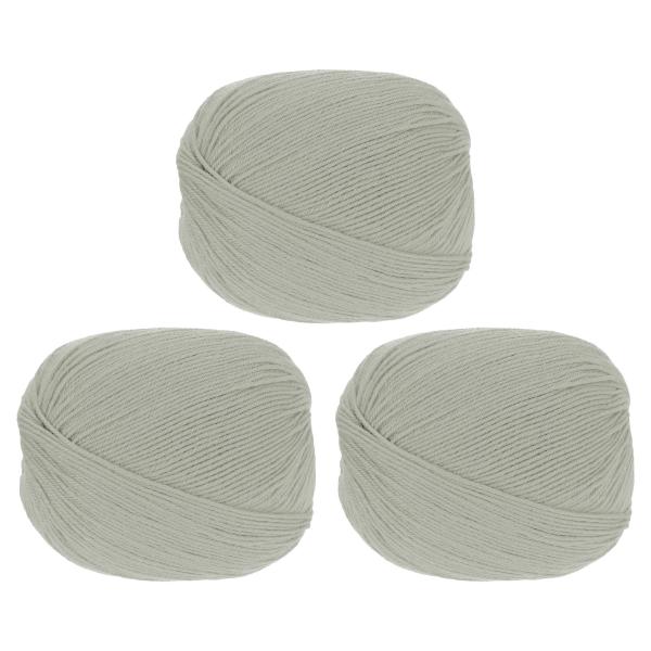 【本商品は海外出荷】お届けは通常20-30日を頂いております。[パッケージ＆サイズ] 素材: 100%純粋なウール; カラー： ライトグレー; 重さ: 100g/3.52oz; 長さ: 280m/306yds; 直径: 2mm/0.08";...