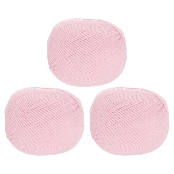 【本商品は海外出荷】お届けは通常20-30日を頂いております。[パッケージ&amp;サイズ] 素材: 100%純粋なウール; カラー： ライトピンク; 重さ: 100g/3.52oz; 長さ: 280m/306yds; 直径: 2mm/0....