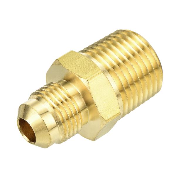 【本商品は海外出荷】お届けは通常20-30日を頂いております。サイズ＆パッケージング - 真鍮継手の長さは41mm/1.61インチ、幅は25mm/0.98インチ、高さは22mm/0.87インチ、スレッド仕様は1/2O.D x 3/8N P ...