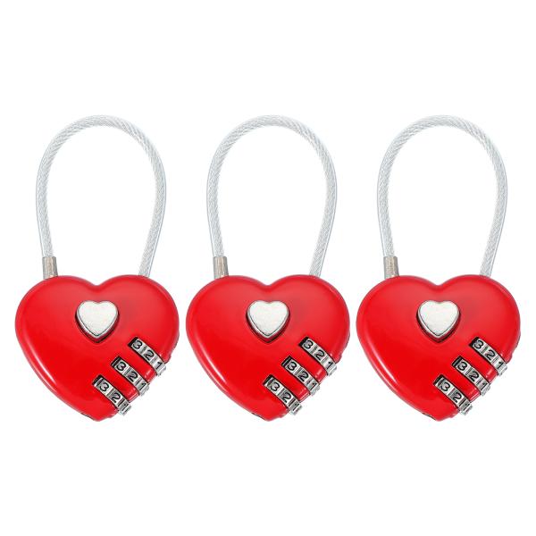 【本商品は海外出荷】お届けは通常20-30日を頂いております。ハート形の南京錠はかわいくて美しく、幅広い用途があります。バックパック、宝石収納ボックス、バレンタインギフト、トラベルバッグ、ジム、アウトドア、コンボロック、日記などに適しており...