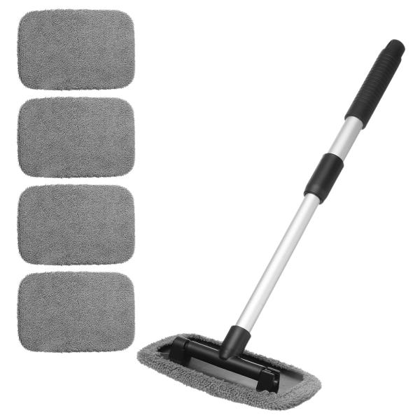 【本商品は海外出荷】お届けは通常20-30日を頂いております。サイズ - 全長（非伸長時）：270mm / 10.6"、全長（伸長時）：460mm / 18"、クリーニングヘッドサイズ：158 x 105mm / 6.2" x 4"（縦×横...