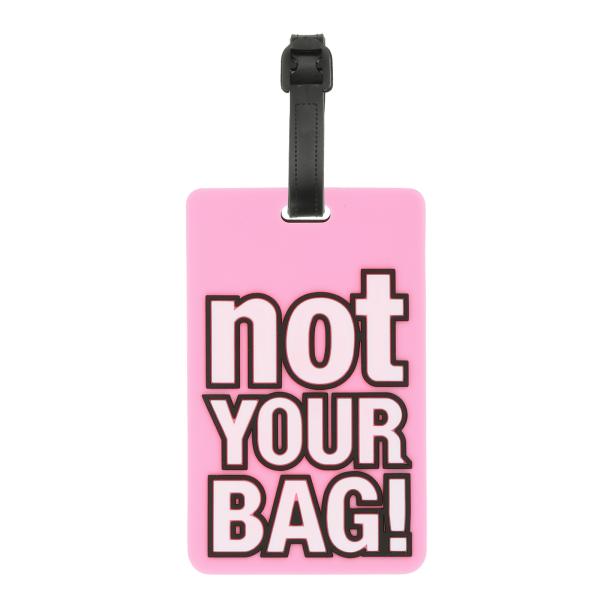 【本商品は海外出荷】お届けは通常20-30日を頂いております。カラー：ピンク；素材：PVC；全体サイズ：10.5 x 6cm / 4.1 x 2.4インチ（縦×横）；梱包リスト：1個 x 面白いラゲッジタグ利点：かわいいラゲッジタグは耐久性...