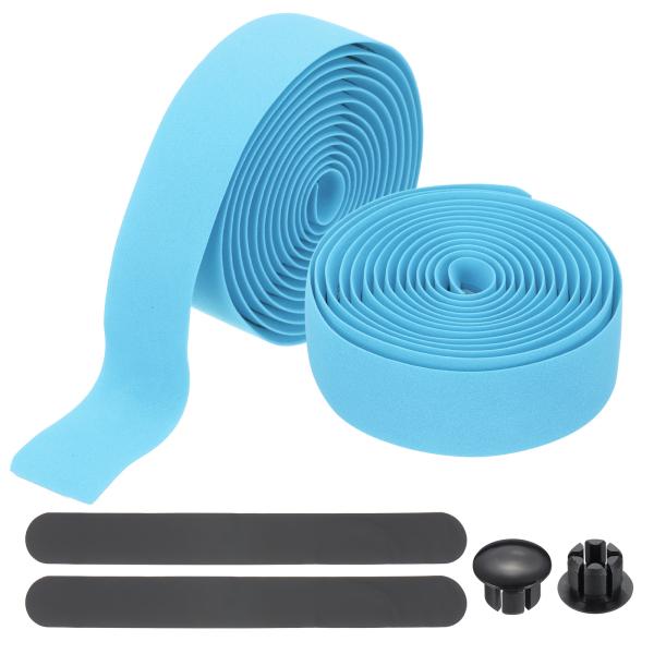 【本商品は海外出荷】お届けは通常20-30日を頂いております。仕様:カラー:スカイブルー;素材:EVA;長さ:200cm(6.56フィート);幅:3cm(1.18インチ);厚さ:3 mm(0.12インチ);同梱物:ハンドルテープ2巻、フィニ...