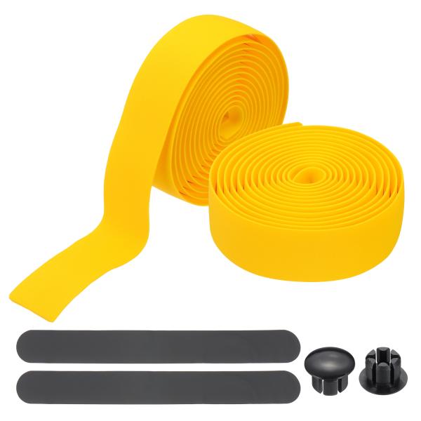 【本商品は海外出荷】お届けは通常20-30日を頂いております。仕様：色：イエロー;素材：高弾性EVA;長さ：200cm/6.56フィート;幅：3cm/1.18インチ;厚さ：3 mm/0.12インチ;パッキングリスト：2ロールx自転車ハンドル...