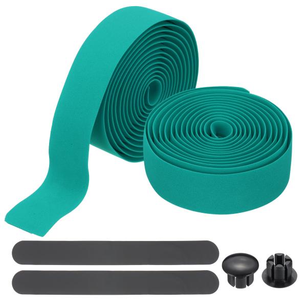 【本商品は海外出荷】お届けは通常20-30日を頂いております。仕様:カラー:ダーク緑;材質:高弾性EVA;長さ:200cm/6.56フィート;幅:3cm/1.18インチ;厚さ:3 mm/0.12インチ;同梱物:ハンドルテープ2巻フィニッシン...