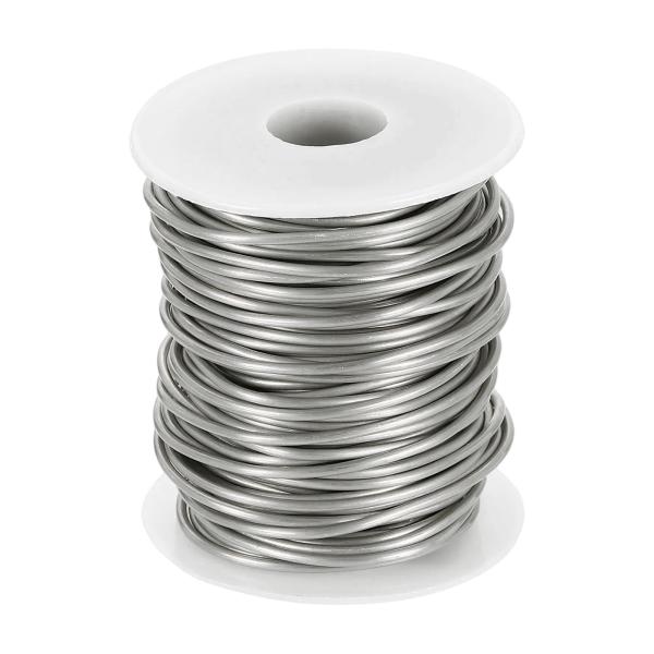 【本商品は海外出荷】お届けは通常20-30日を頂いております。サイズ - 直径2.0mm/0.08"（12ゲージ）、長さ98.5フィート/30メートル、アーマチュアワイヤーは必要に応じて任意の長さに切断でき、簡単に曲げて形作ることができます...