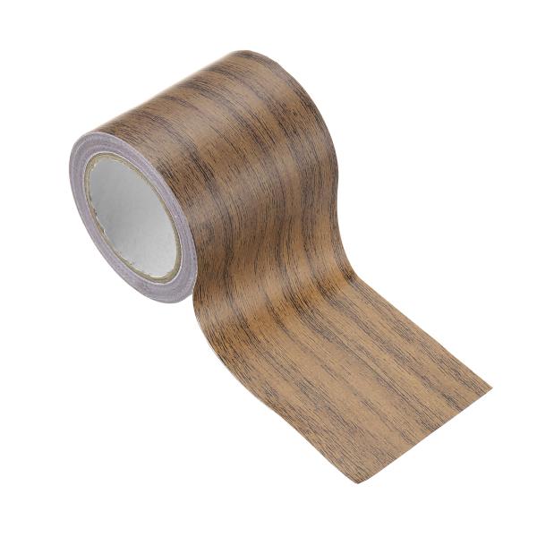 【本商品は海外出荷】お届けは通常20-30日を頂いております。カラー：ダーク茶色オーク；素材：PE；長さ：4.57 m / 15フィート；直径：5.7 cm / 2.2"；梱包リスト：1個 x 修理テープ利点：防水性のPEとOPP複合材料で...