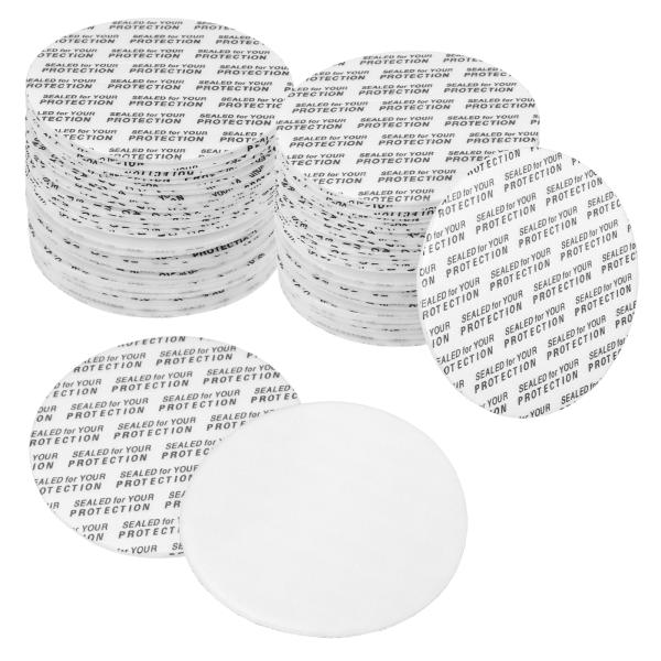 【本商品は海外出荷】お届けは通常20-30日を頂いております。仕様：カラー：ホワイト；素材：PS（ポリスチレン）；直径：52mm/2.05インチ；厚さ：1.2mm/0.05インチ；適切なボトルの外径ネックサイズは、52mmよりわずかに小さい...