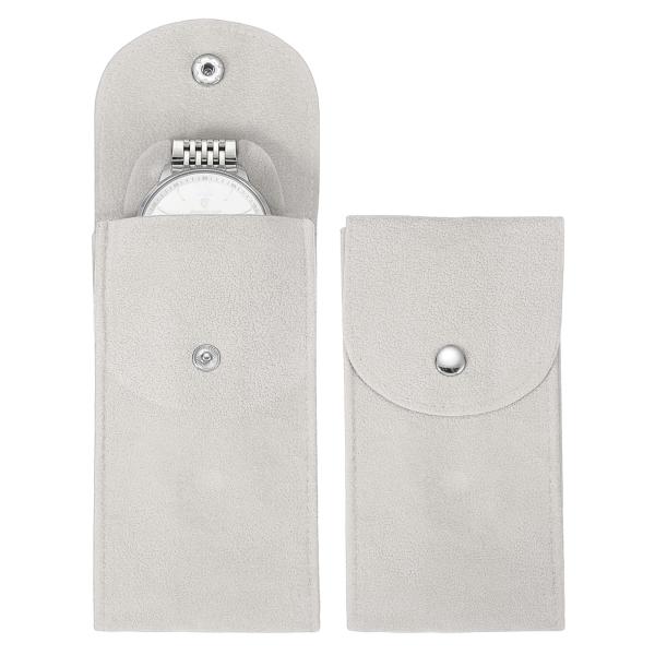 【本商品は海外出荷】お届けは通常20-30日を頂いております。パッケージ &amp; サイズ: 13 x 7 cm/5.1 x 2.8 インチ (長さ*幅) の時計旅行バッグを2個受け取り、実用性、美しさ、保護性を兼ね備えています。ベルベッ...