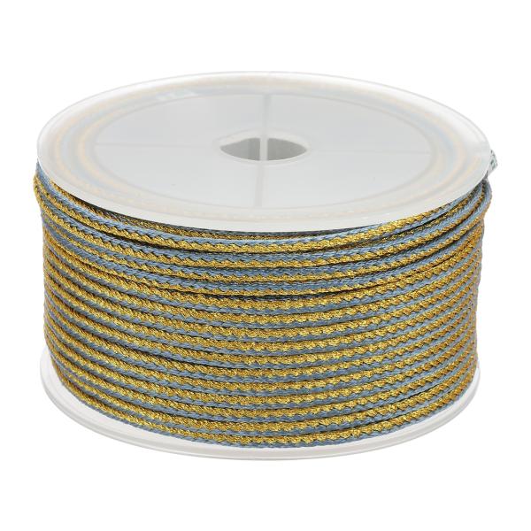 【本商品は海外出荷】お届けは通常20-30日を頂いております。カラー:ミストブルー;素材:ポリエステル;太さ:2.5mm/0.1インチ;長さ:14m/15.31ヤード;パッケージ内容:ブレイ ドコード1ロール特徴:このメタリックコードは良い...