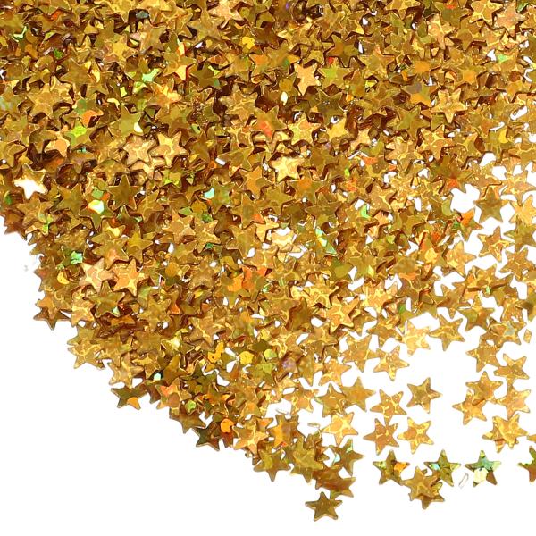 【本商品は海外出荷】お届けは通常20-30日を頂いております。パッケージ＆サイズ：スター型のグリッターコンフェティ1セットをお提供します。1粒あたり約3×3 mm/0.12×0.12インチ（縦×横）、総重量約55g/0.12ポンドです。これ...