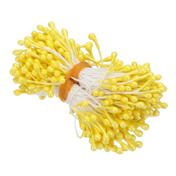 【本商品は海外出荷】お届けは通常20-30日を頂いております。花の芯直径:3 mm/0.12インチ;全長:55-60mm/2.2-2.4インチ;パッキングリスト:300個×ハンドメイドダブルヘッドフラワーステーメンピスティル特徴:当社のダブ...