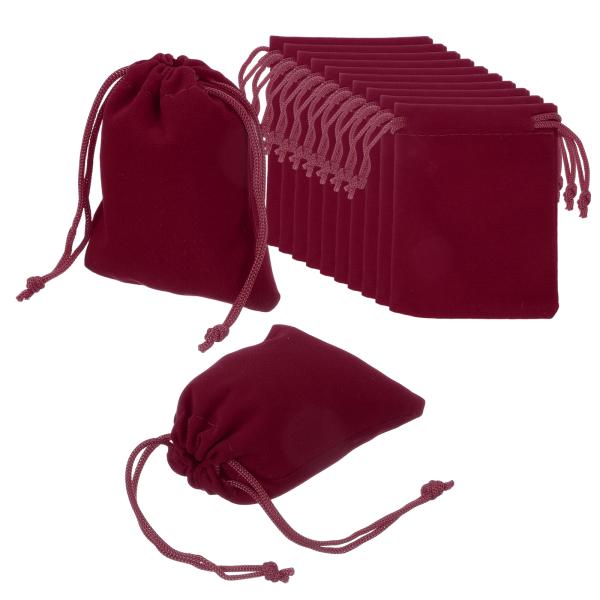【本商品は海外出荷】お届けは通常20-30日を頂いております。パッケージ＆サイズ: このパッケージには、ドローストリング付きのベルベットバッグ12個が含まれており、各バッグのサイズは8 x 10 cm/3.1 x 4インチです。バッグは便利...