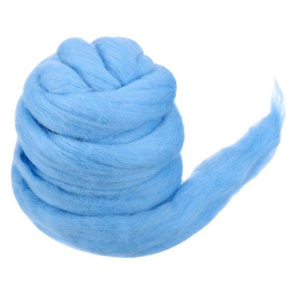 【本商品は海外出荷】お届けは通常20-30日を頂いております。このウールロービング糸は柔らかく非常に形状変化がしやすく、ニードルフェルティング、ウェットフェルティング、紡績、編み物、織りなどのさまざまなクラフトに適しています。毛布、人形、そ...