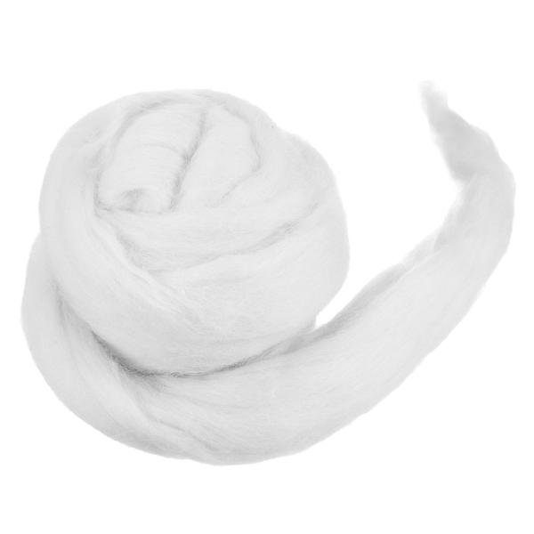 【本商品は海外出荷】お届けは通常20-30日を頂いております。この羊毛ロービング糸は柔らかく可塑性が高く、ニードルフェルティング、ウェットフェルティング、スピニング、編み物、織物などのさまざまなクラフトに最適です。毛布、人形、その他の手作り...