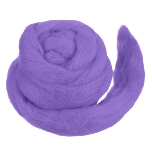 【本商品は海外出荷】お届けは通常20-30日を頂いております。このウールロービング糸は柔らかく非常に形状変化がしやすく、ニードルフェルティング、ウェットフェルティング、紡績、編み物、織りなどのさまざまなクラフトに適しています。毛布、人形、そ...