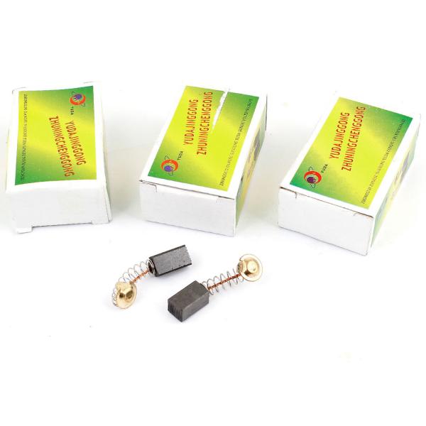 【本商品は海外出荷】お届けは通常20-30日を頂いております。製品名:カーボンブラシ;カーボンブラシサイズ:12x7x6mm全長（約）:30mm;主な材質:カーボン、金属カラー:ダークグレー、ゴールドトーン正味重量:26gパッケージ内容:カ...