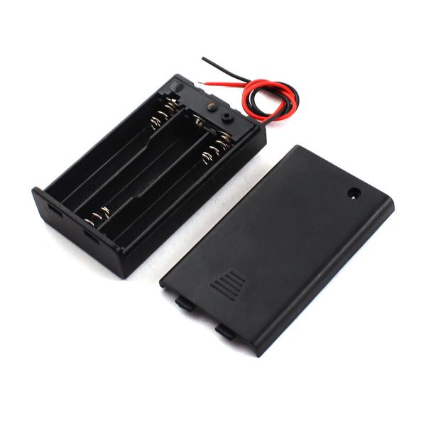 【本商品は海外出荷】お届けは通常20-30日を頂いております。全体的なサイズ: 6.3 x 3.7 x 1.6cm(L*W*H);対応： 3 x 1.5V 単4 電池(電池が別売り)ケーブルの長さ(各): 15cm；製造国：中国；素材：プラ...