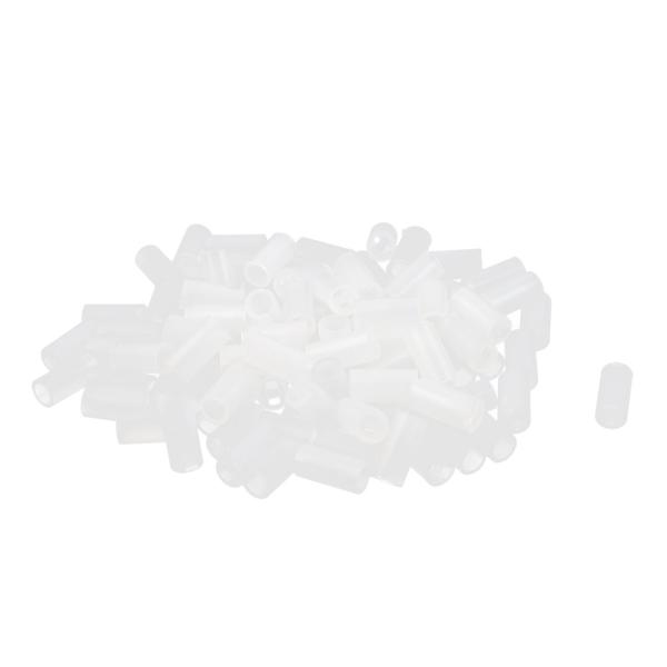 【本商品は海外出荷】お届けは通常20-30日を頂いております。内径：3mm; 外径：4mm; 材質：ナイロン正味重量：7g; パッケージ内容：スペーサーサポート100（+/- 2％）個入りメインカラー：クリア高さ：8mm