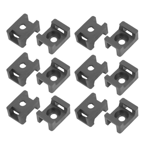 【本商品は海外出荷】お届けは通常20-30日を頂いております。製造国：中国; 素材：プラスチック正味重量：18g; パッケージ内容：12個xケーブルタイマウントベースメインカラー：ブラック; 製品名：ケーブルタイマウントベースサイズ：23 ...