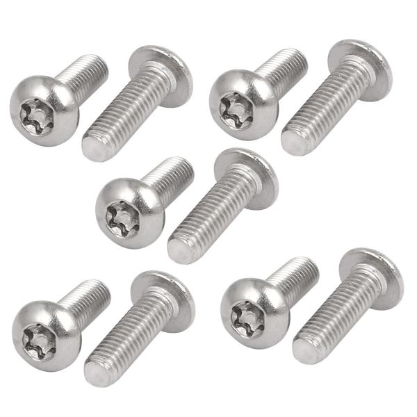 【本商品は海外出荷】お届けは通常20-30日を頂いております。合計サイズ：18.5mm x 9mm（L * 頭径）; 製品名：いたずら防止ねじ材質：304ステンレススチール; 重さ：29gパッケージの内容：いたずら防止ねじ 10個入り; ト...