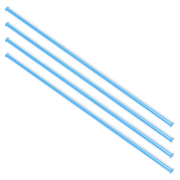 【本商品は海外出荷】お届けは通常20-30日を頂いております。247mm x 6mmアクリルライトブルーラインロッド。アクリルは軽量で丈夫なプラスチックで、ガラスと同様の透明性を提供します。アクリルロッドは耐久性があり、傷つきにくく、ガラス...