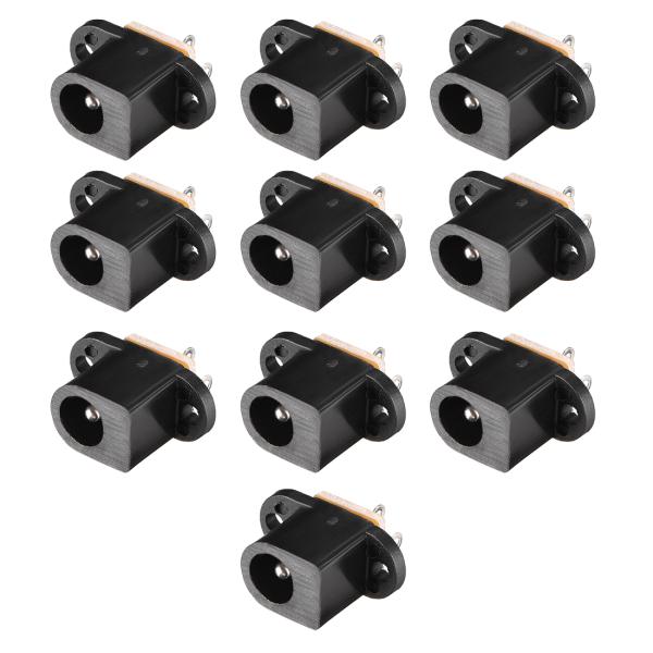 【本商品は海外出荷】お届けは通常20-30日を頂いております。高品質 DC-017 5.5mmx2.0mm DC電源コネクタメスのパネルマウント、優れた職人技3ピンはんだ付け端子、取り付けに便利あなたの古いと壊れた5.5mmx2.0mm D...