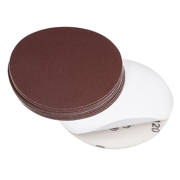 【本商品は海外出荷】お届けは通常20-30日を頂いております。【120グリット＆150mmディスク】接着剤付きサンディングシート径は150mm，120グリットです。【良好な耐摩耗性】酸化アルミニウムの紙やすりで磨くディスクは非常によい粉砕の...